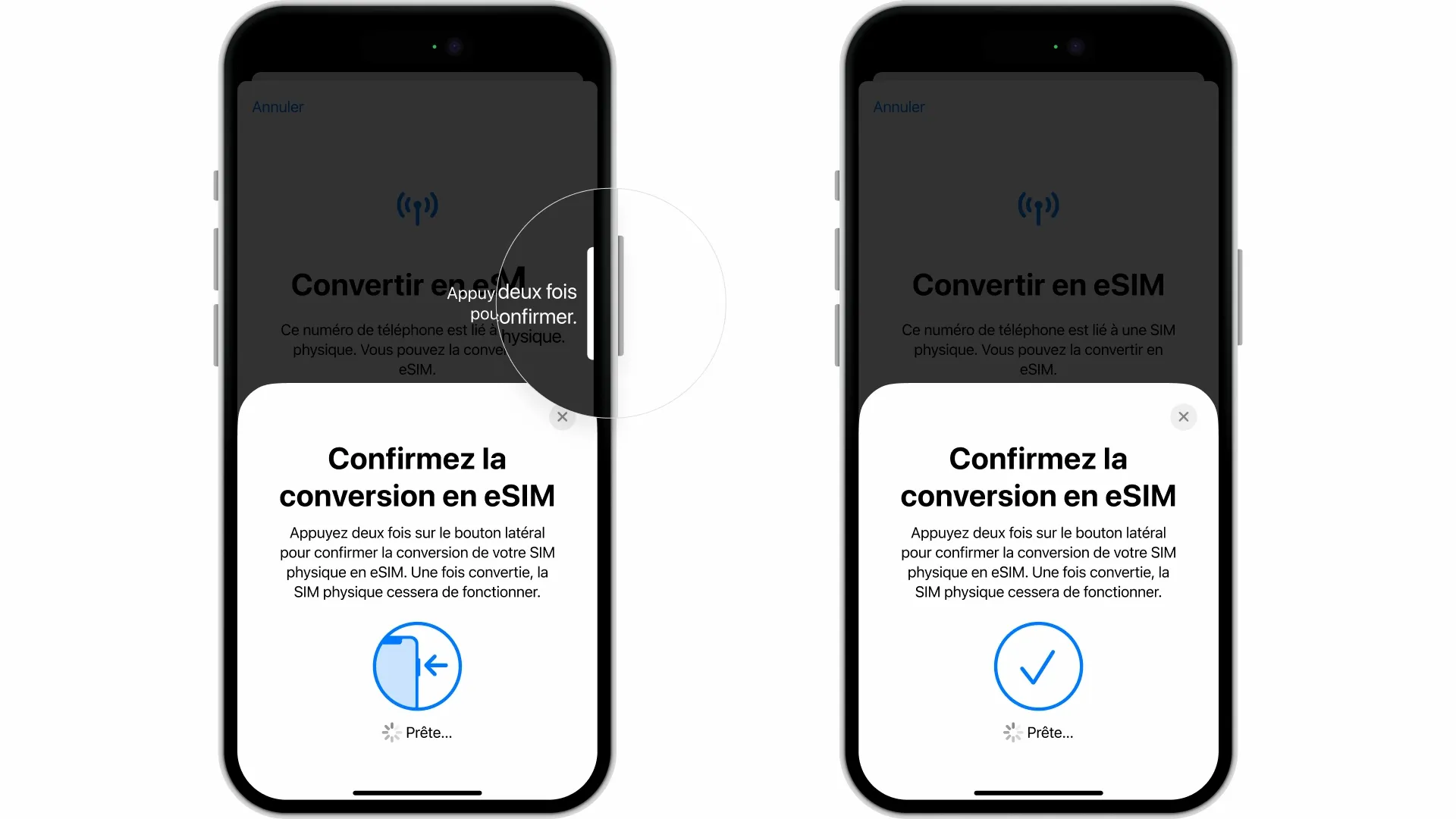 Assistance Free - Comment convertir ma carte SIM en eSIM depuis mon iPhone